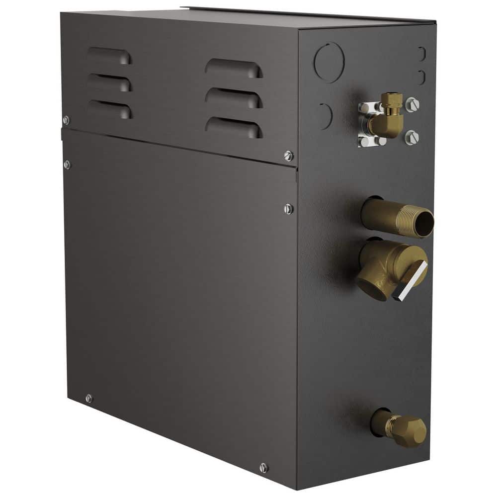 Delta Steam Scape 7500-Watt Steam Generator in Black 5GE-SMP07-240-1 ...
