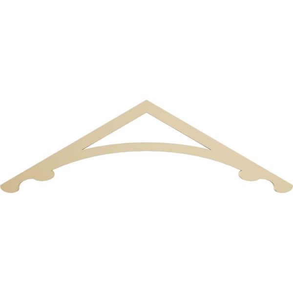 Ekena Millwork 48 in. W x 14 in. H x 1 1/2 in. P (7/12) Pitch Legacy ...