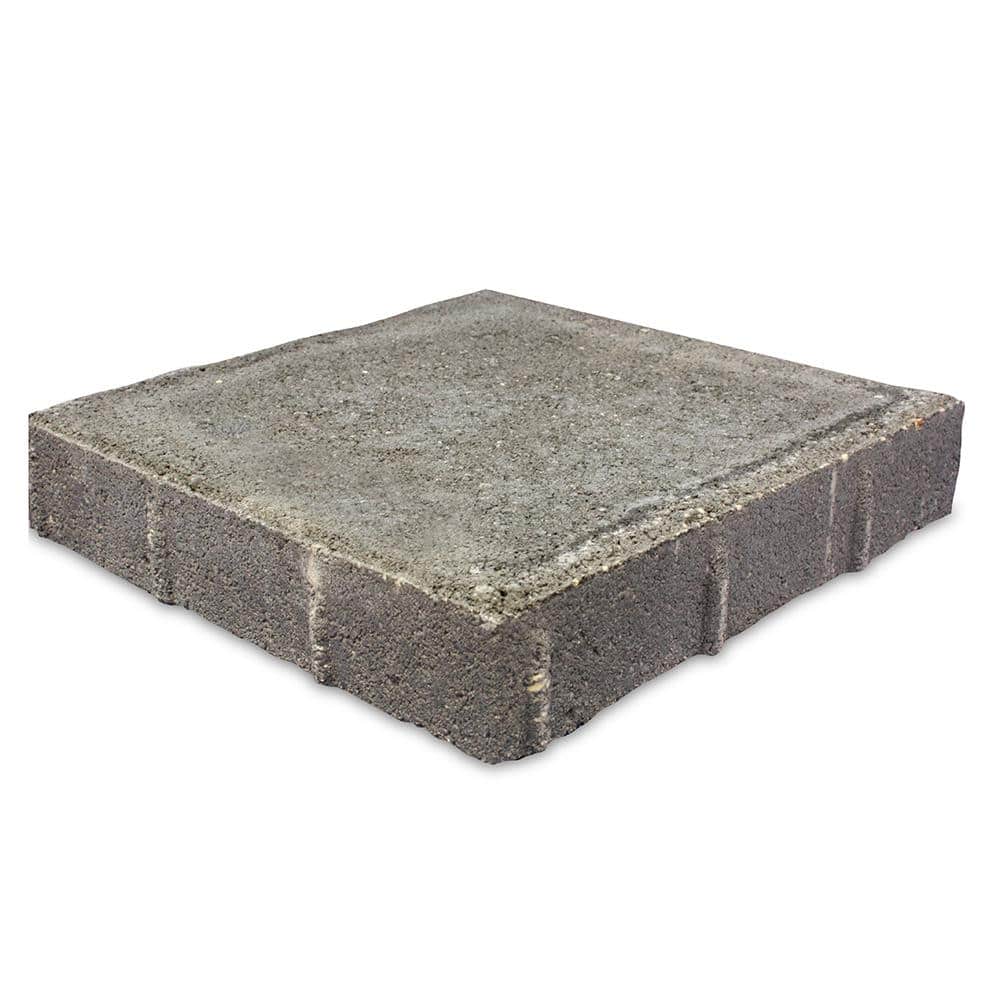 Master 16 in. x 16 in. x 2-3/8 in. Gray Concrete Stepping Stone BP038 ...