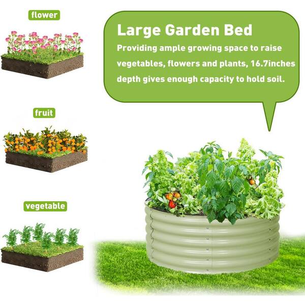 Planter Box For Depth Of Vegetables Amazon.com: NAVINE 6x3x2 Ft Raised