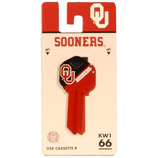Hillman #66 NCAA Oklahoma Sooners Key Blank 89855 - The Home Depot