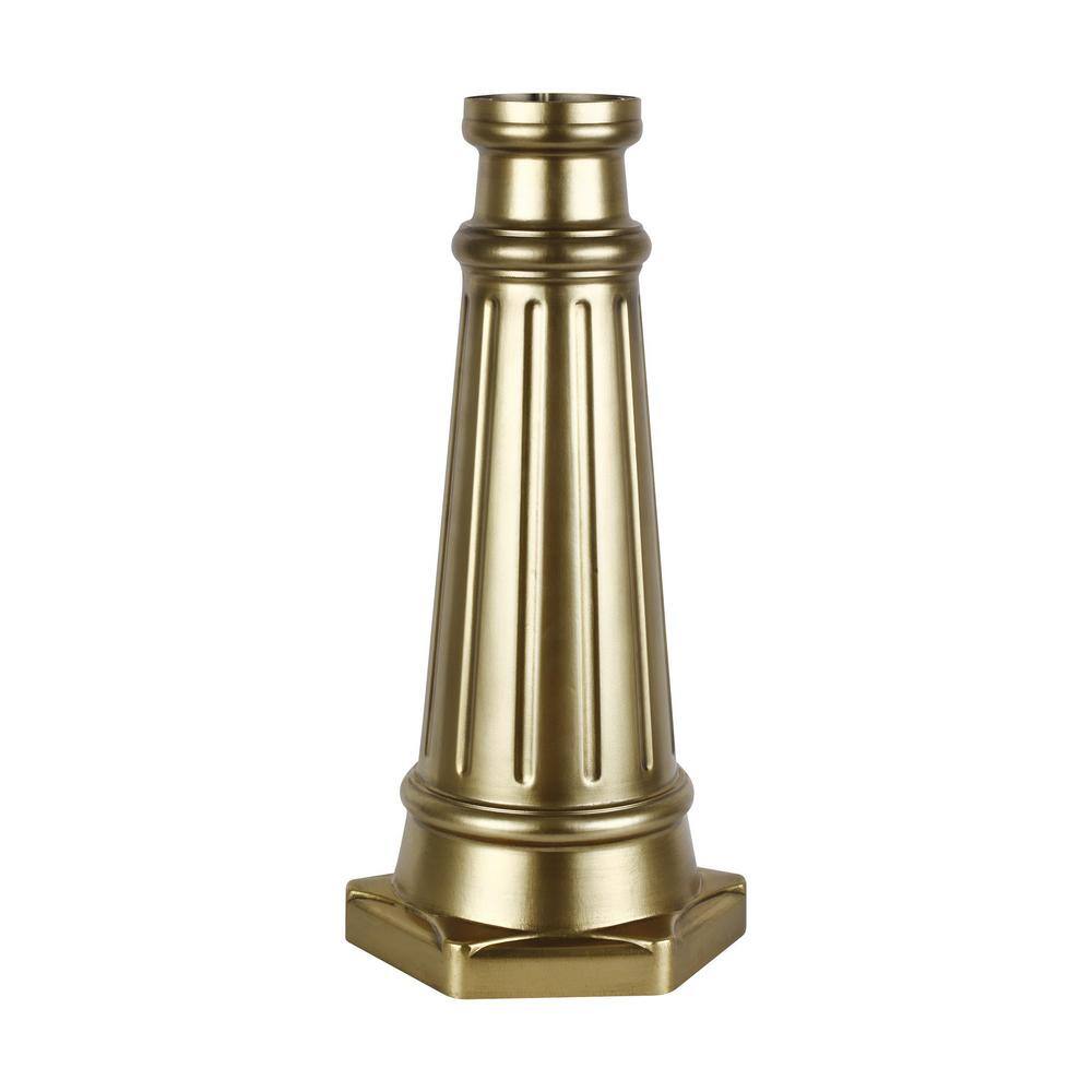 Generation Lighting Painted Distressed Brass Outdoor Die-Cast Aluminum ...