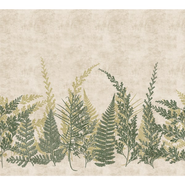 Veer Decor Pressed Ferns Watercress Green Wall Mural 8250-AJ2 - The ...