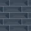 Daltile LuxeCraft Titan 4-1/4 in. x 12-7/8 in. Glazed Ceramic Wave ...