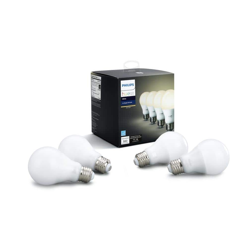 Reviews for White A19 LED 60W Equivalent Dimmable Smart Wireless Bulb ...