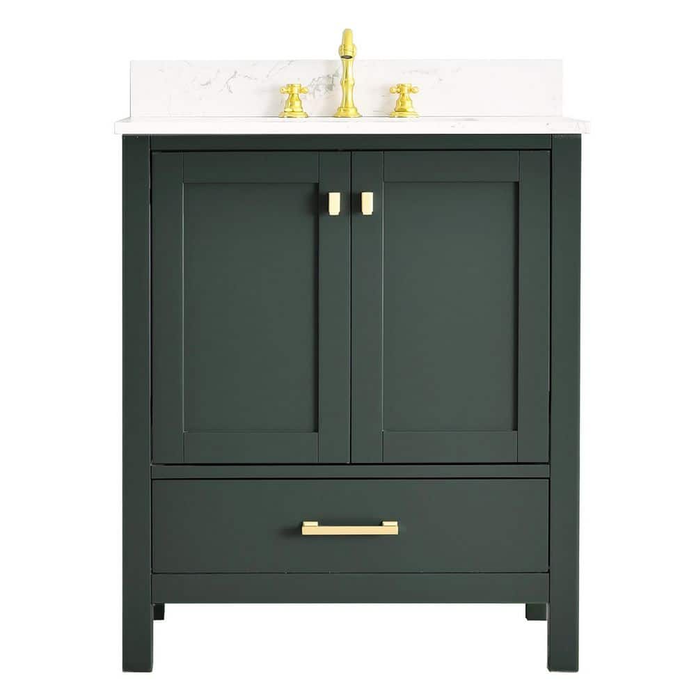 PROOX Enliven 30 in. W x 22 in. D x 39.24 in. H Freestanding Bath ...