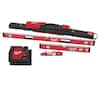 Milwaukee 10 in./24 in./48 in. REDSTICK Box Beam and Torpedo Level Set ...