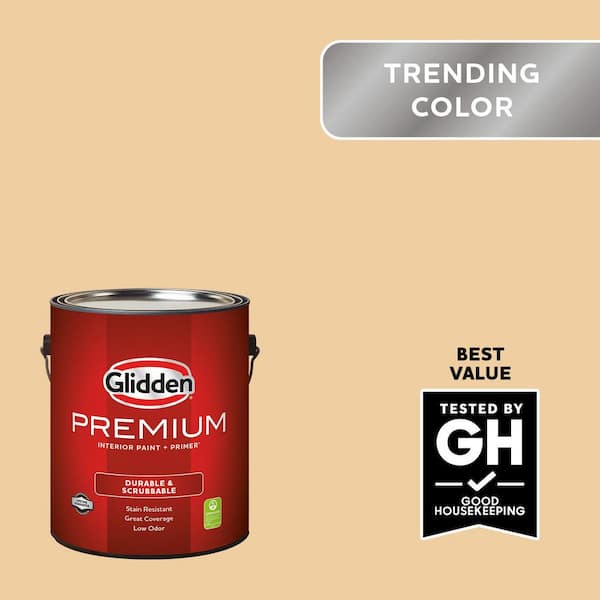 Reviews for Glidden Premium 1 gal. Toffee Crunch Eggshell Interior ...