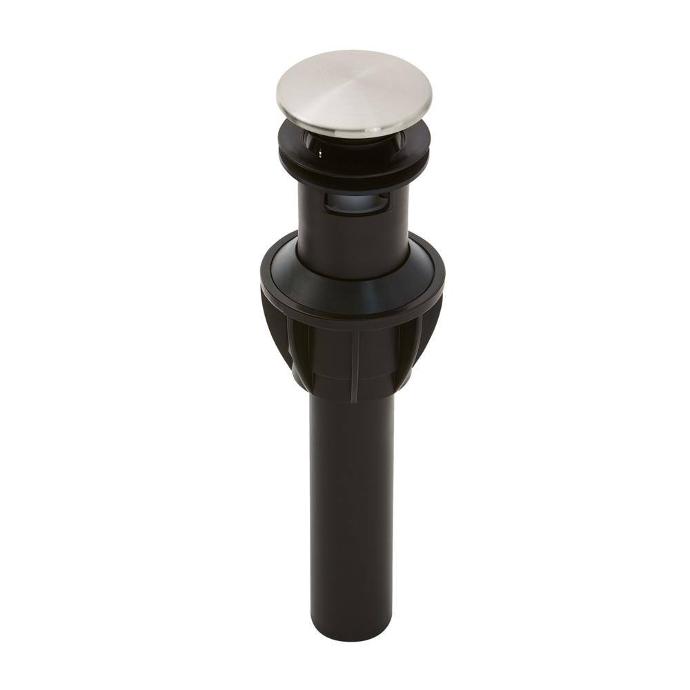 Pfister Push and Seal 1.25 in. Plastic Drain Assembly in Tuscan Bronze ...