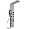 BWE 5-Jet Rainfall Shower Tower Shower Panel System with Rainfall ...