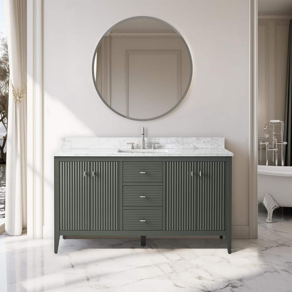 Have a question about Vanity Art Laval 60 in. Single Sink Freestanding ...