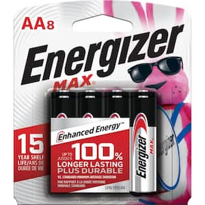 Energizer MAX AA Batteries (36-Pack), Double A Alkaline Batteries 2 ...