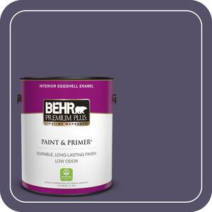 BEHR ULTRA 1 gal. #650F-7 Violet Eclipse Extra Durable Flat Interior ...