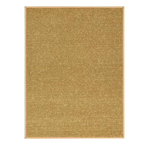 Ottomanson Basics Collection Non-Slip Rubberback Modern Solid Design ...