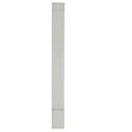 Fypon 2-1/2 in. x 6-1/4 in. x 90 in. Polyurethane Fluted Pilasters ...