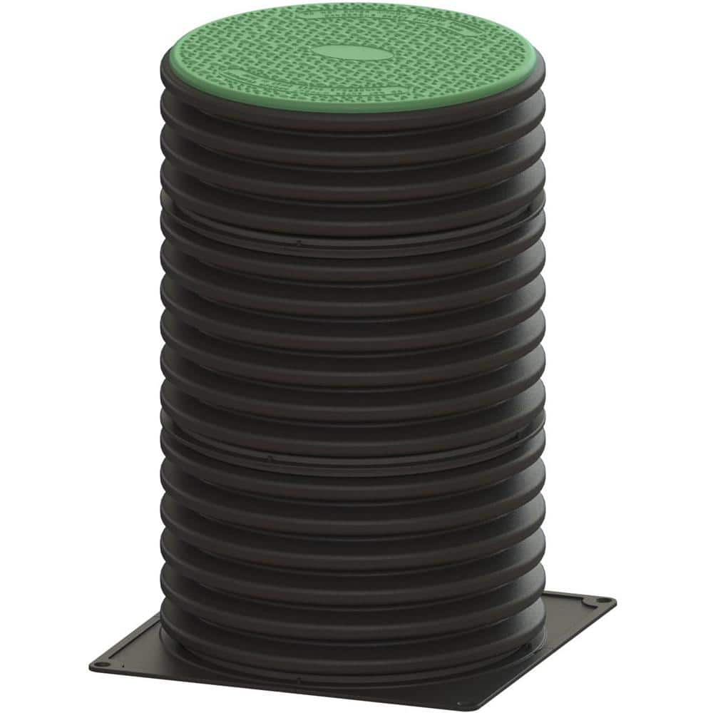 Aero-Stream 23.5 in. Dia x 50 in. Septic Tank Riser Kit 102364 - The ...