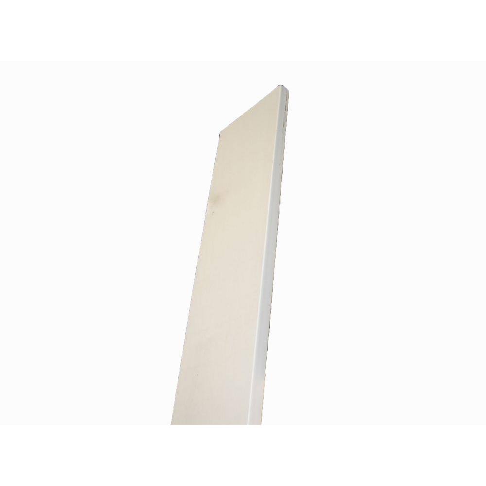 1 in. x 4 in. x 12 ft. Redwood Primed S1S2E Finger-Joint Trim Board ...