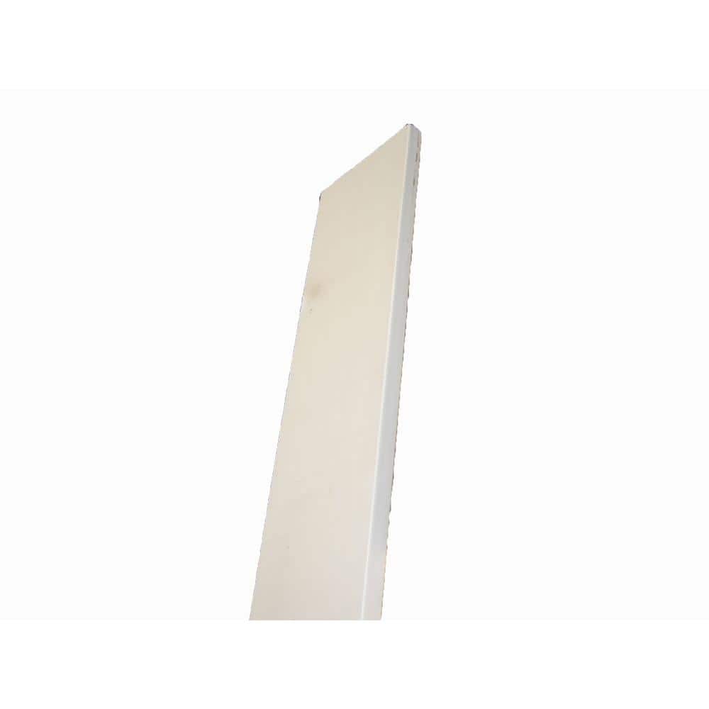 1 in. x 4 in. x 16 ft. Redwood Primed S1S2E Finger-Joint Trimboard ...