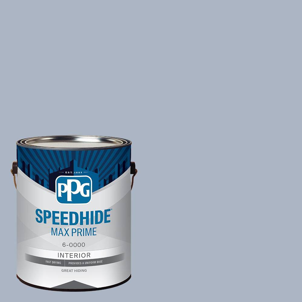 SPEEDHIDE MaxPrime 1 gal. PPG1042-4 Blue Beard Flat Interior Primer ...