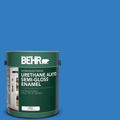 Brilliant Blue - Paint Colors - Paint - The Home Depot