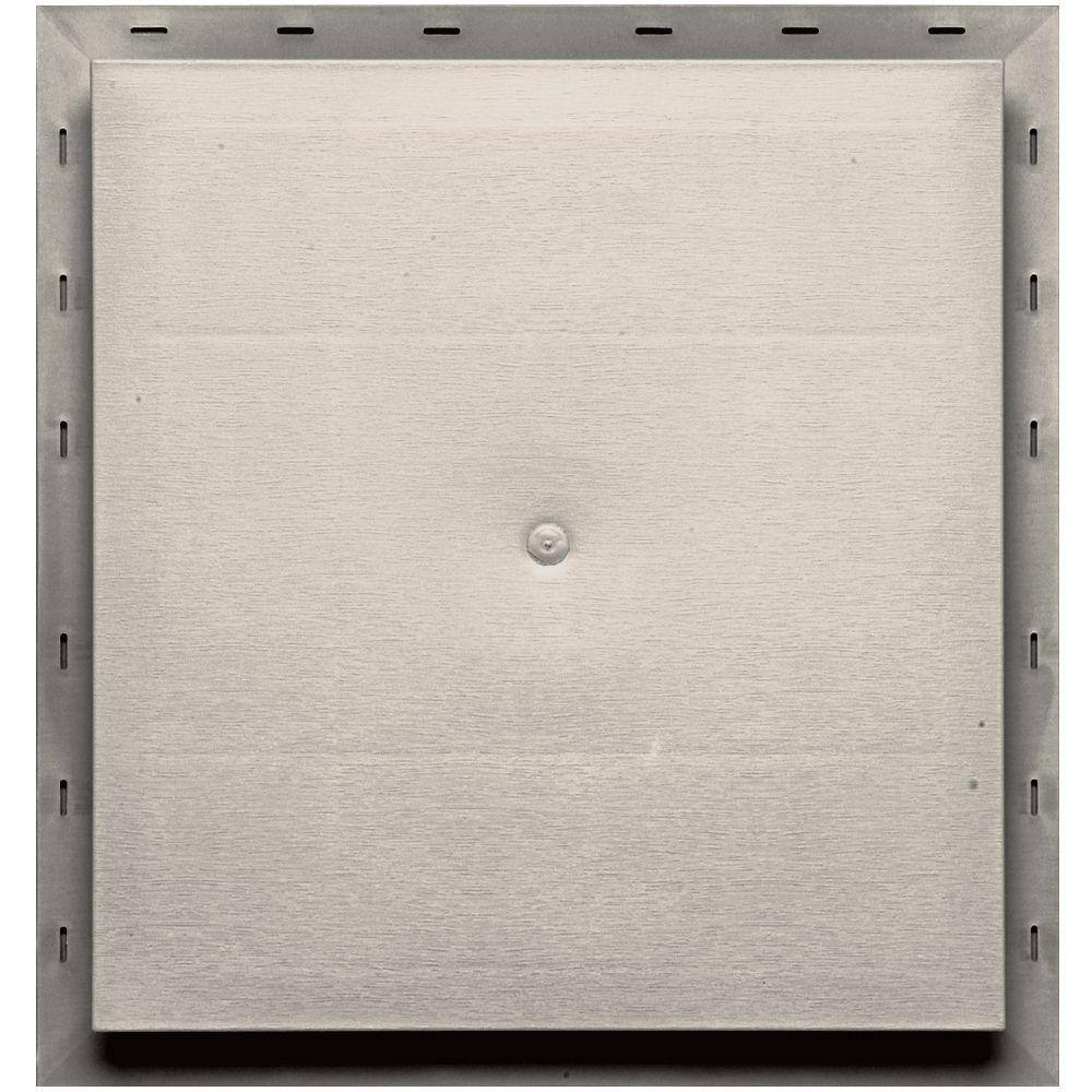 Builders Edge 15.5 in. x 16.5 in. #048 Almond Meter Mounting Block ...