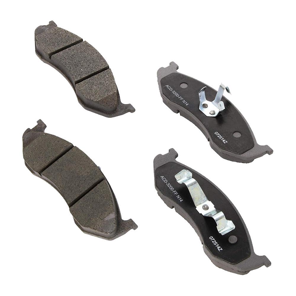 ACDelco Ceramic Disc Brake Pad - Front 14D477CH - The Home Depot