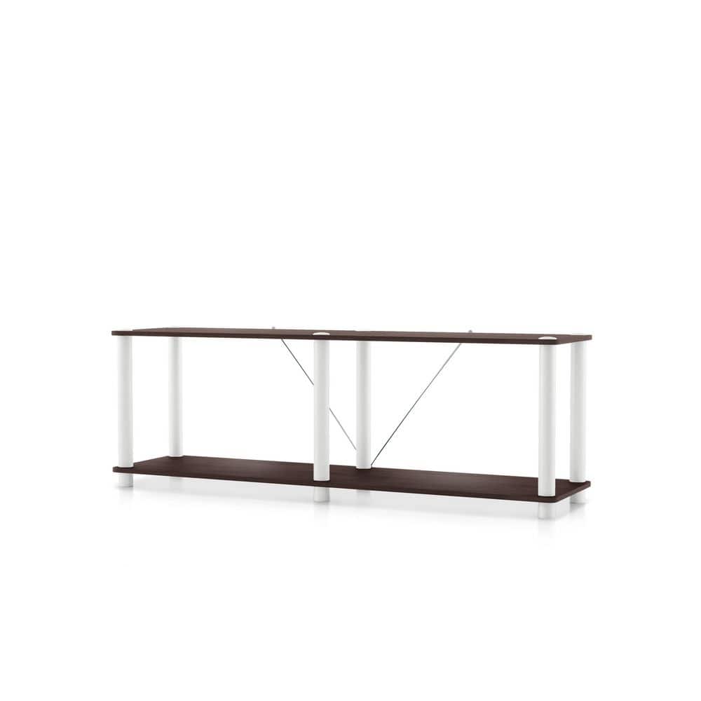 Furniture of America Quincy 16.1 in. Tall Espresso Engineered Wood Wide ...