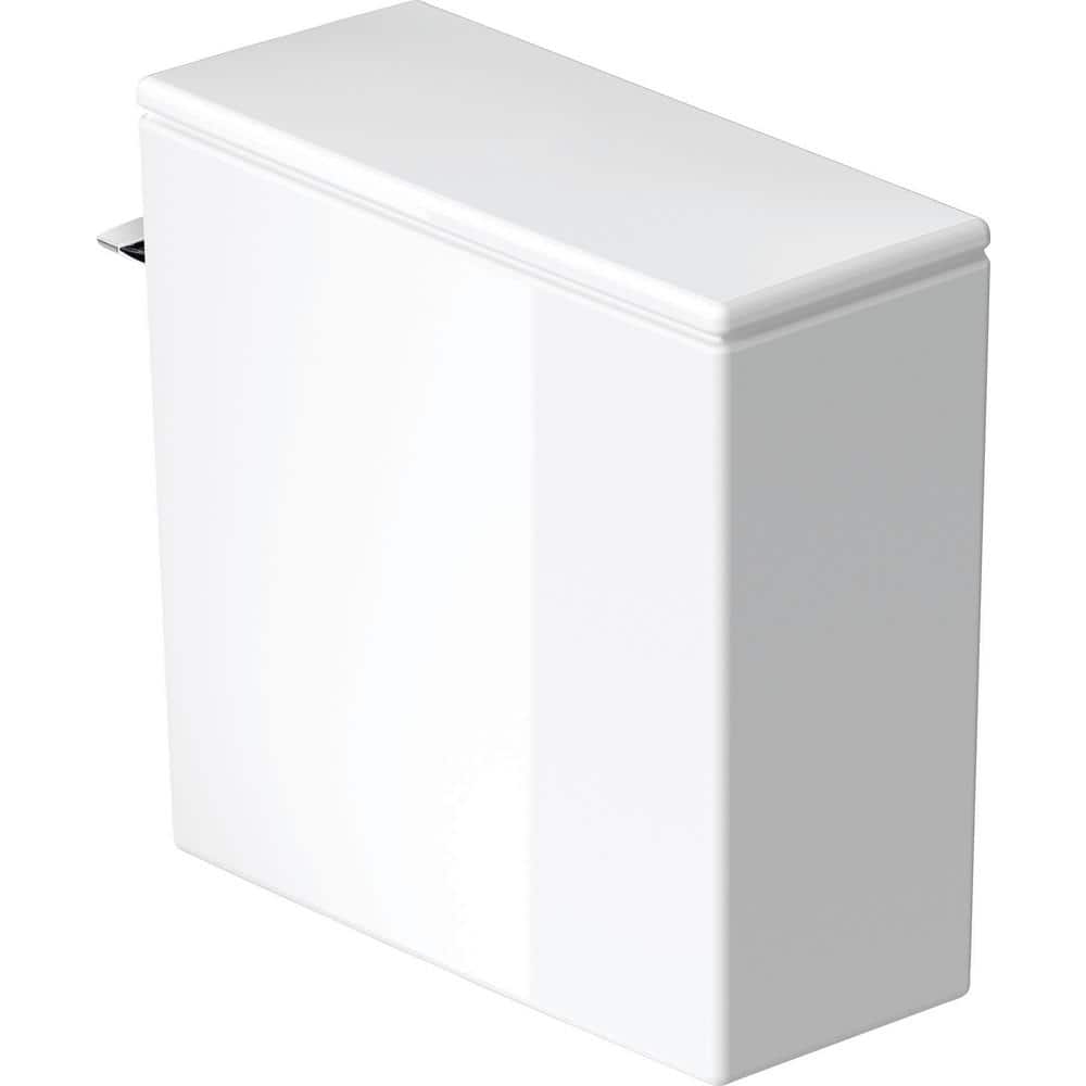 Duravit Durastyle 1 GPF Single Flush Toilet Tank with Gravity Fed ...