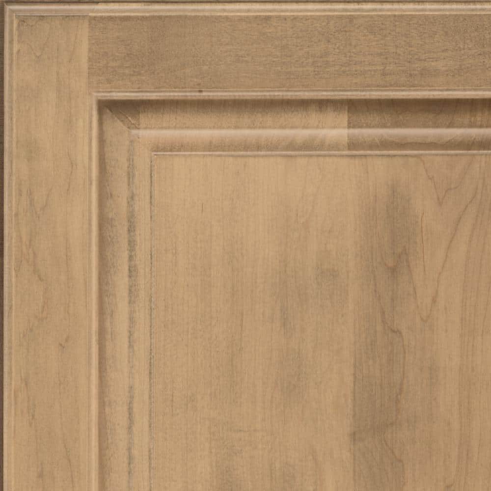 KraftMaid 7.3125 in. W x 0.75 in. D x 7.3125 in. H Wicker Cabinet Door ...