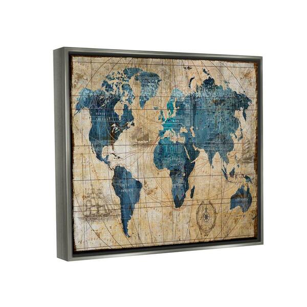 Vintage World Map Design