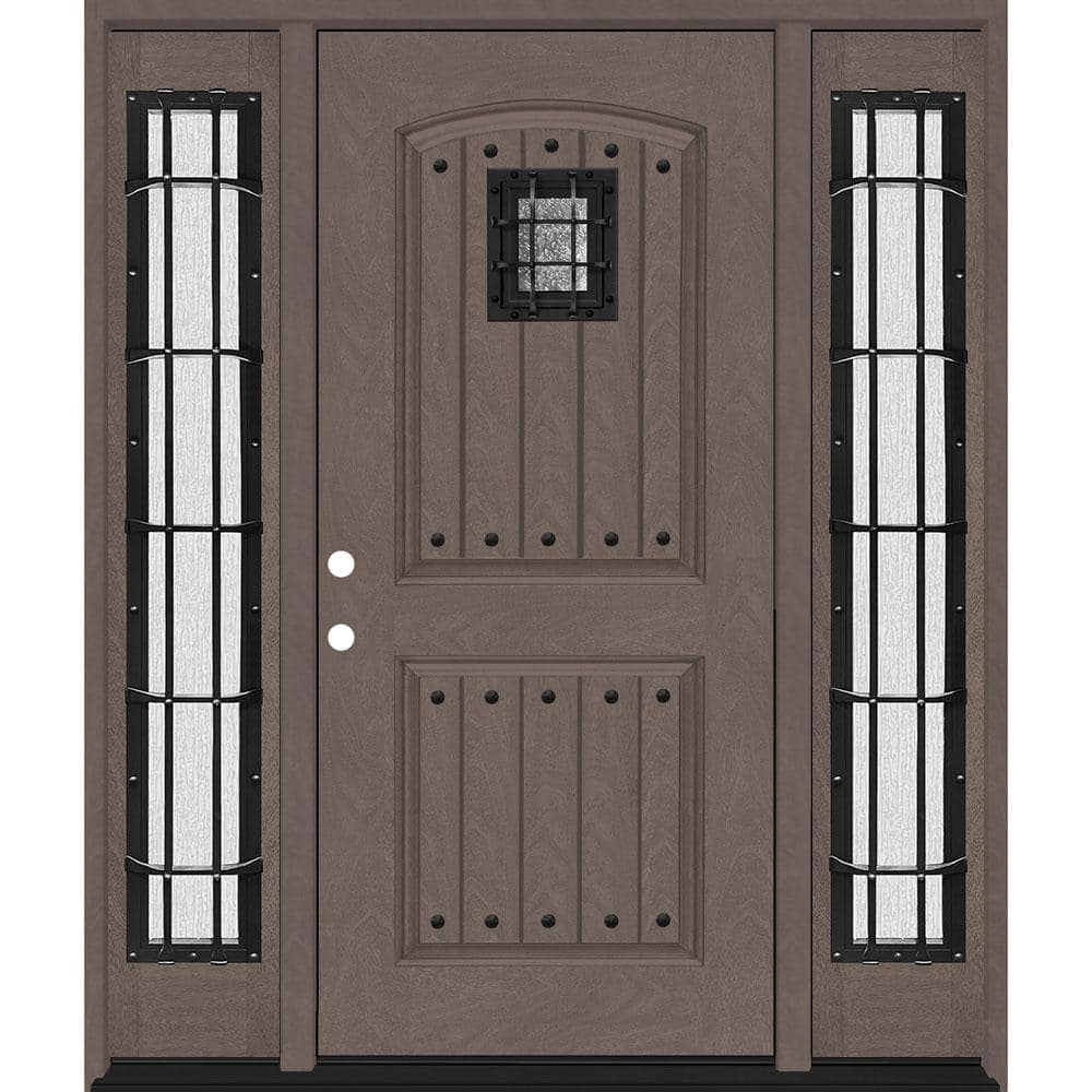 Steves & Sons Regency 64 in. x 80 in. 2Panel Plank Cavalier Speakeasy ...