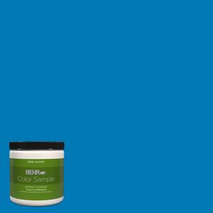 BEHR MARQUEE 1 gal. #P500-6 Deep River Satin Enamel Exterior Paint ...