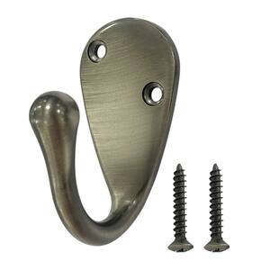 Everbilt Bright Brass Single Robe Hook 15740 - The Home Depot