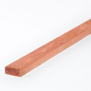 1 in. x 2 in. x 8 ft. Redwood Grade Stake 01715 - The Home Depot