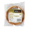Cerrowire 25 ft. 4-Gauge Solid SD Bare Copper Grounding Wire 050-2400A ...