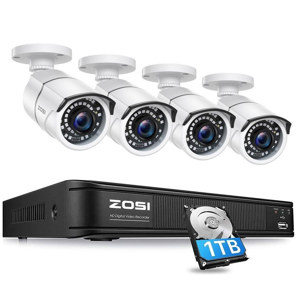 Reviews for ZOSI 8 Channel 5MP-Lite 1TB DVR Outdoor/Indoor Security ...