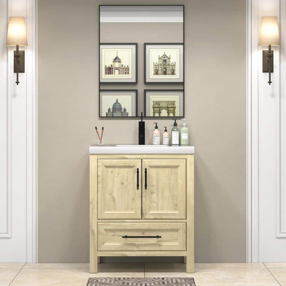 BV Better Vanity VIV 30 in. W x 20 in. D x 35 in. H Single Sink ...