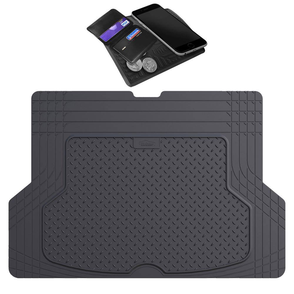 FH Group 53 in. x 36 in. Durable Heavy-Duty Rubber Cargo Mat ...