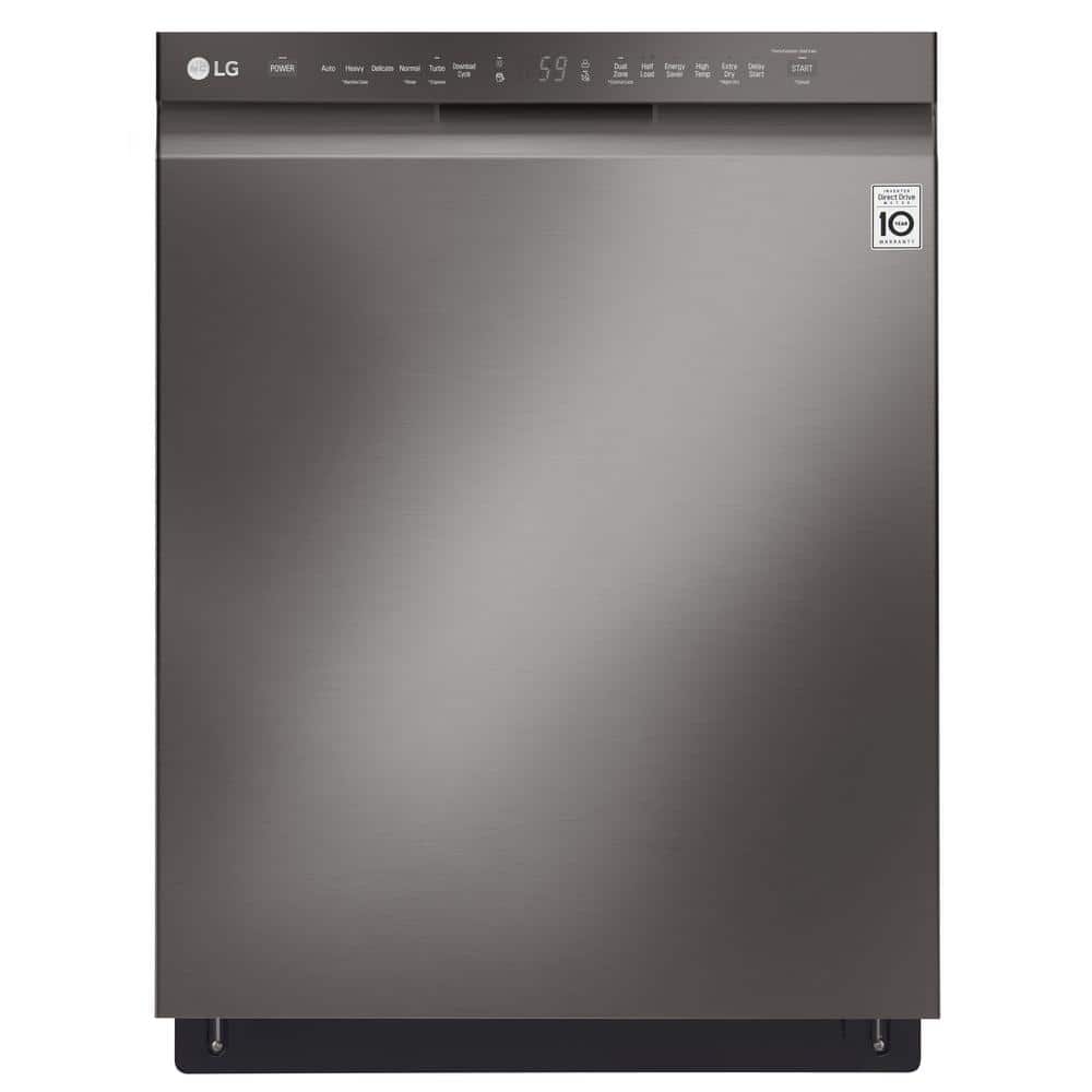 Reviews for LG 24 in. Black Stainless Steel Front Control Built-In Tall ...