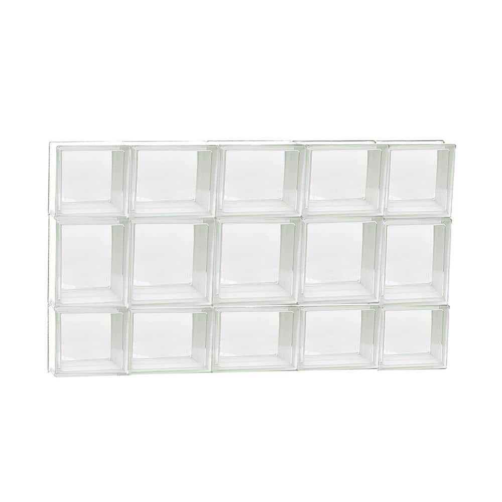 Clearly Secure 34.75 in. x 19.25 in. x 3.125 in. Frameless Non-Vented ...
