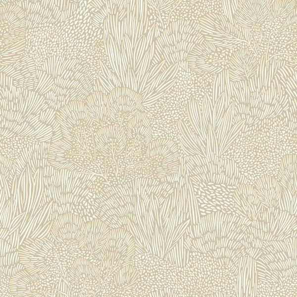 Veer Decor Samba Botanica White and Grey Wallpaper Sample 8251-AG1-S ...