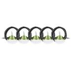 PowerSmith 50 ft. 7,500 Lumen 5-Head Linkable LED String Lights with ...