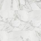 Marazzi EpicClean Milton Arabescato Marble 12 in. x 24 in. Glazed ...