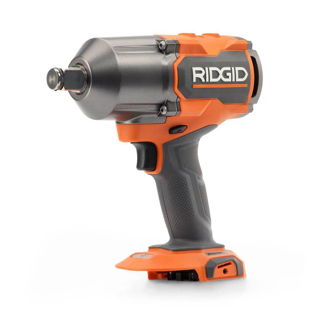 RIDGID 18V Brushless Cordless 3/4 in. High Torque Impact Wrench (Tool ...