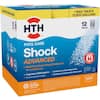 HTH 12 lb. Pool Care Shock Advanced (12-Pack of 1 lb. Shock) 52037R ...