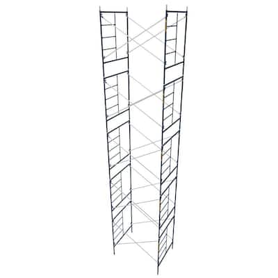 MetalTech Saferstack 6.4 ft. x 5 ft. Mason Scaffold Frame (2-Pack) M ...