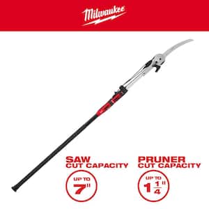 Husky 15 in. Steel Blade with 16-ft Telescopic Tree Pruner Husky-18 ...