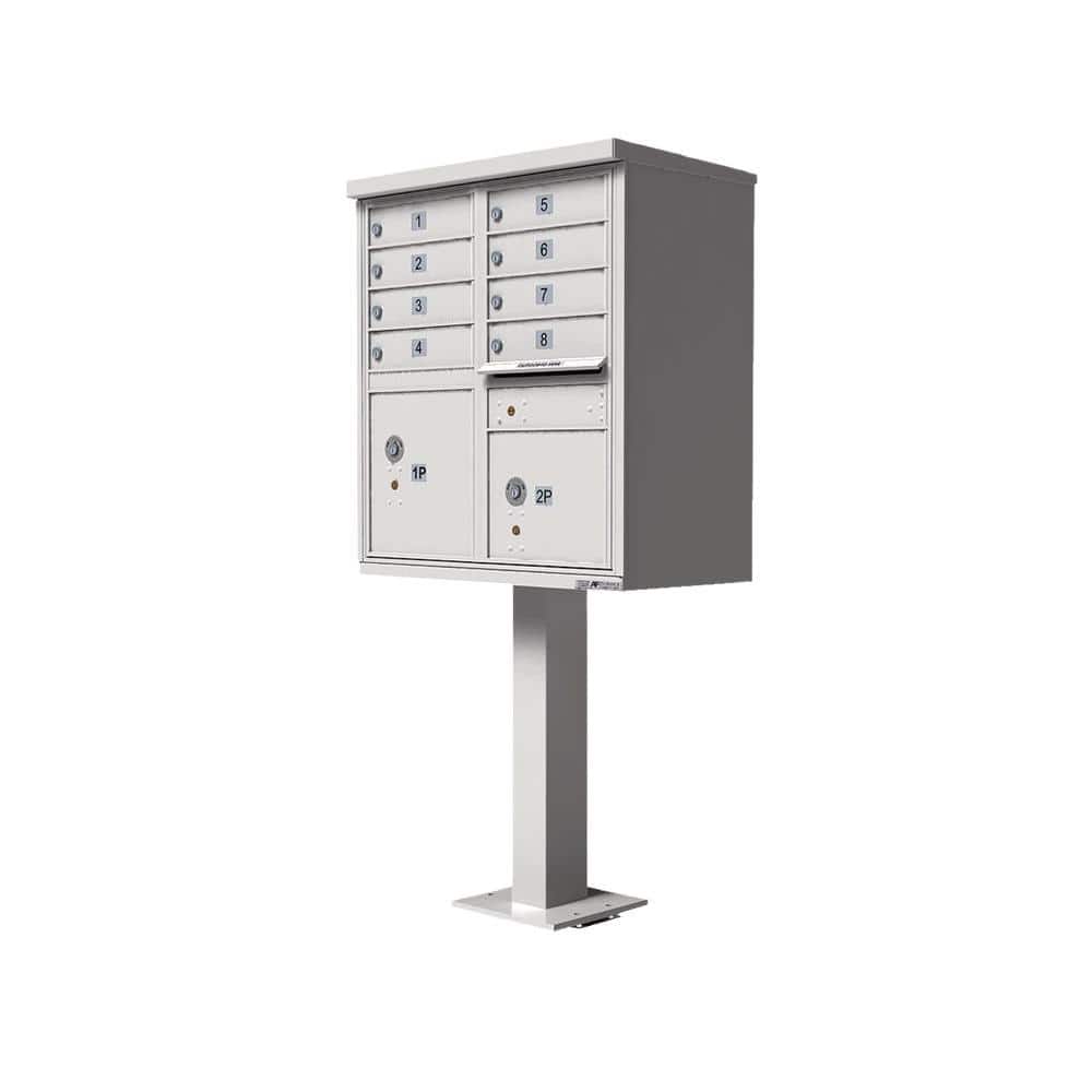 Florence USPS Delivery Pedestal Mounted vital Cluster Box Unit with 8 ...