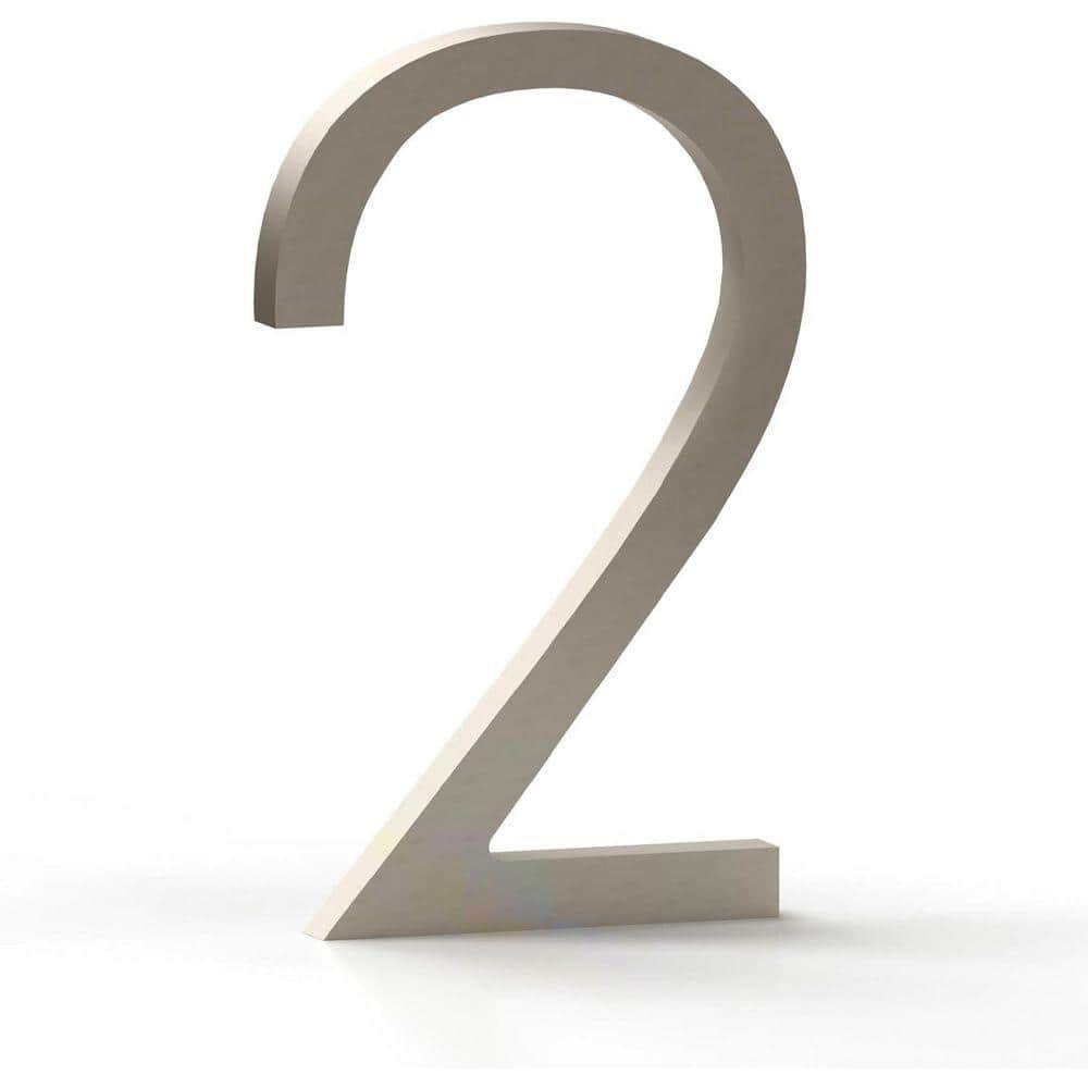 Mega Handles House Numbers for Outside - 5 in. Easy to Install Wall ...