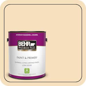 BEHR ULTRA 1 gal. #310E-2 Stable Hay Extra Durable Satin Enamel ...